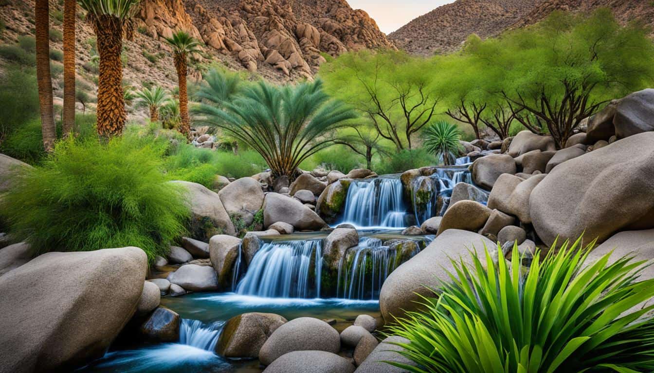 Hiking to the Hidden Waterfalls near Indio, CA